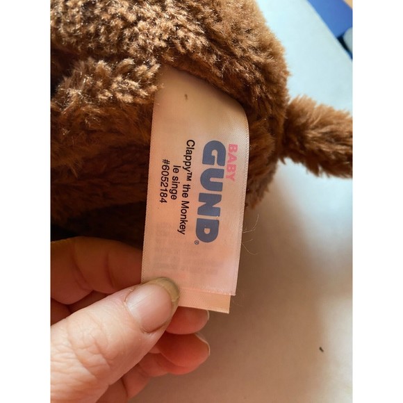 Gund | Toys | Clappy The Monkey Sing Play Interactive Animated Stuffed ...